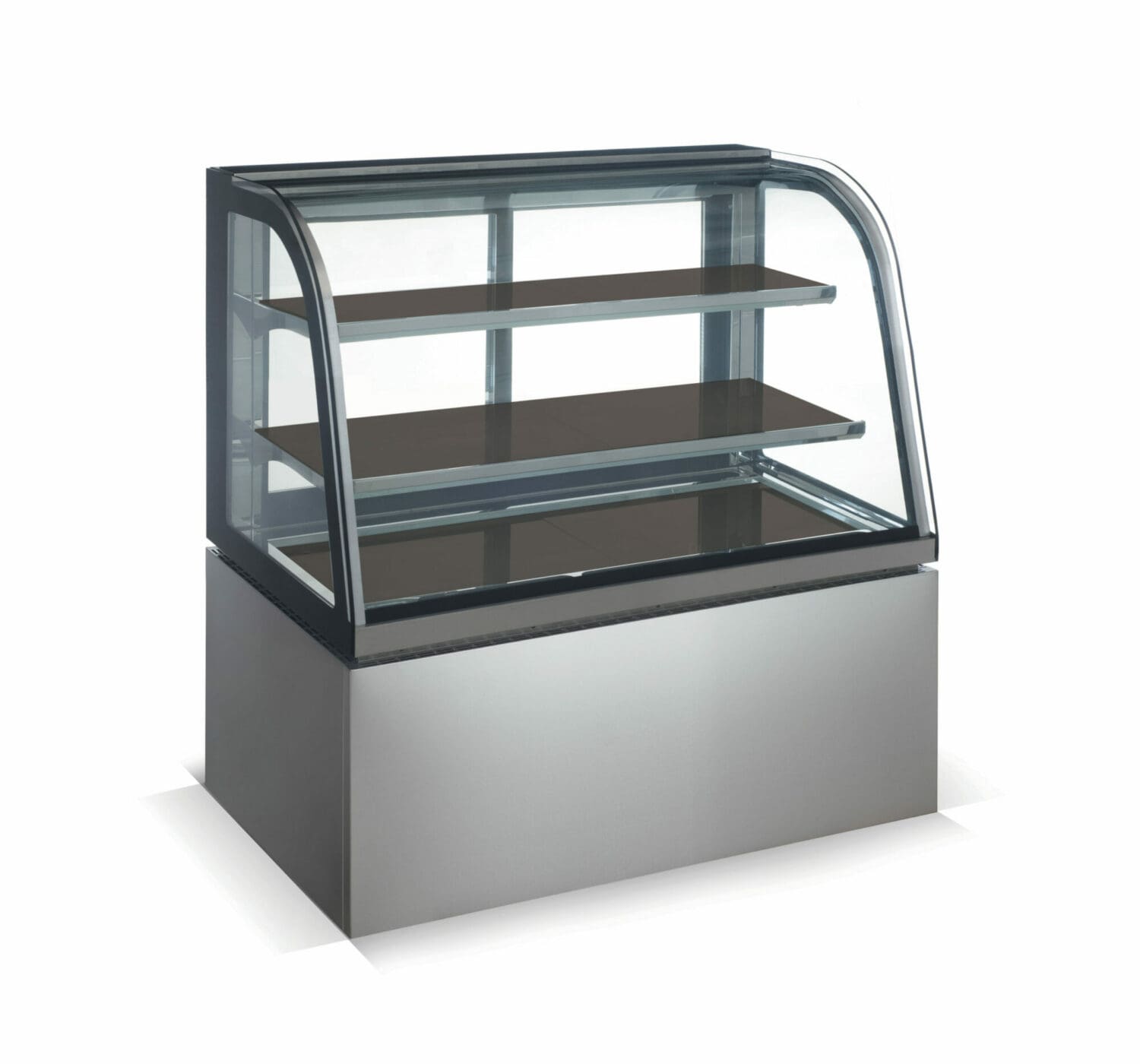 Heated Curved Glass Display Unit - Adone | Premium Kitchens
