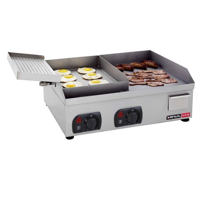 Flat top griddle egg and bacon griller - 600mm | Premium Kitchens
