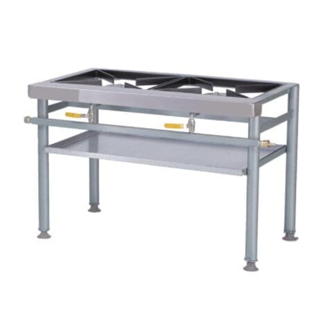 2 Burner Boiling Table Stainless Steel | Premium Kitchens