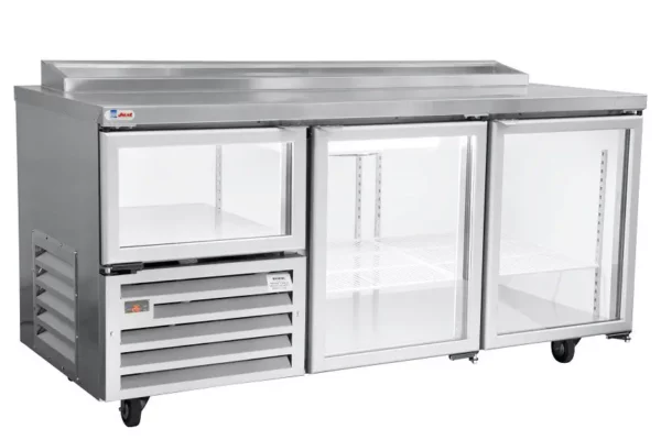 Self Contained Cabinet 1.8m - 2.5 Glass Door | Premium Kitchens